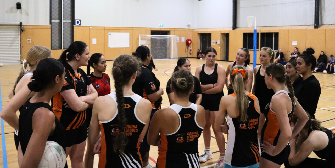 Looking to go one better – Tiger 16s - Brisbane East Netball Tigers